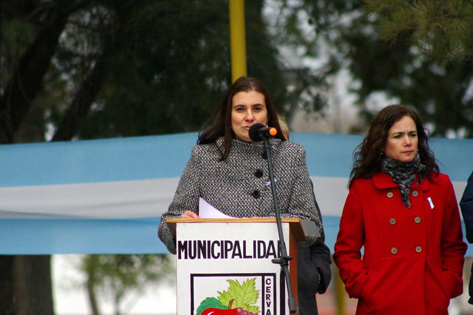 Cervantes: «merecemos un lugar en la Legislatura», dijo la intendenta ...