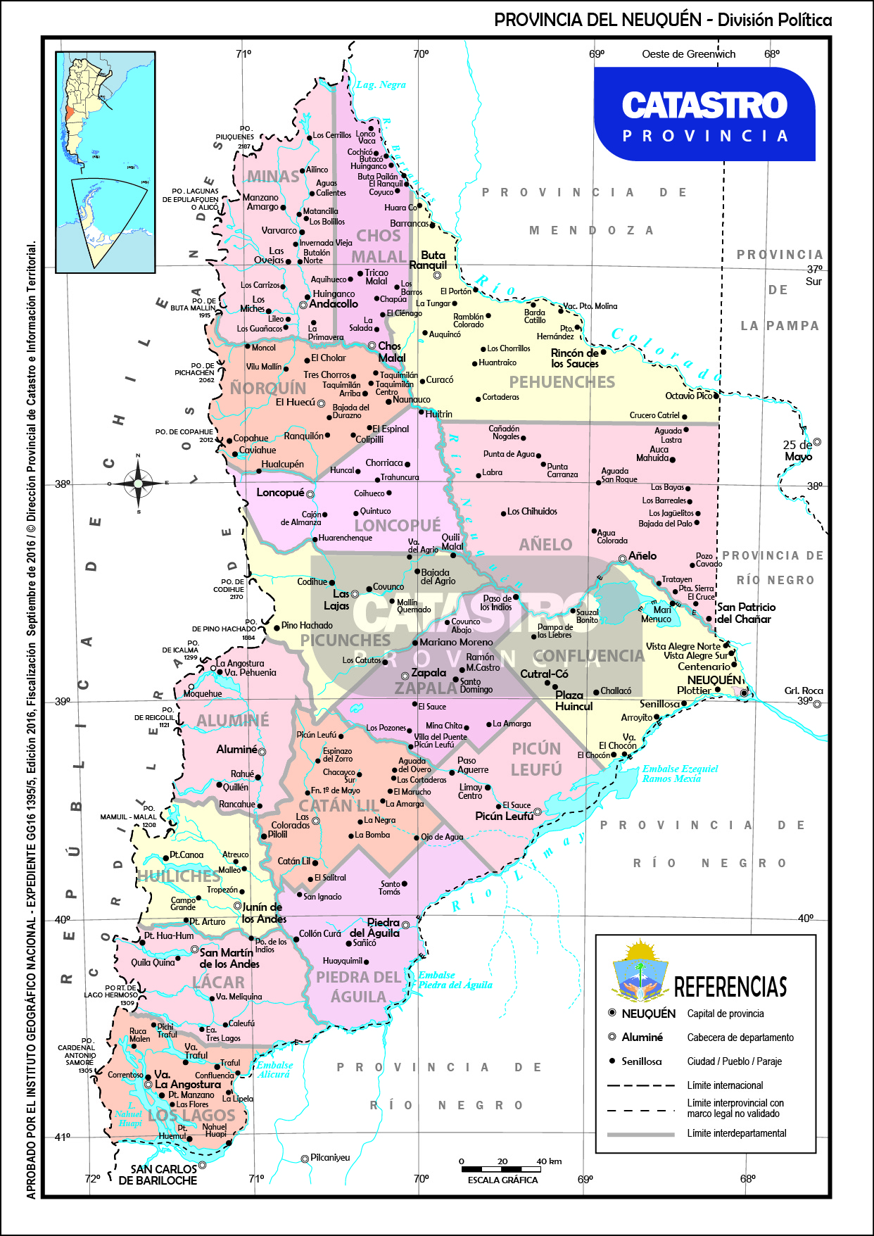Los mapas de Neuquén se podrán descargar de forma gratuita - Diario Río ...