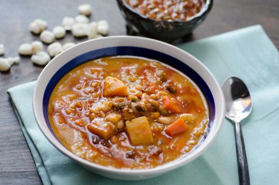 Locro opción veggie