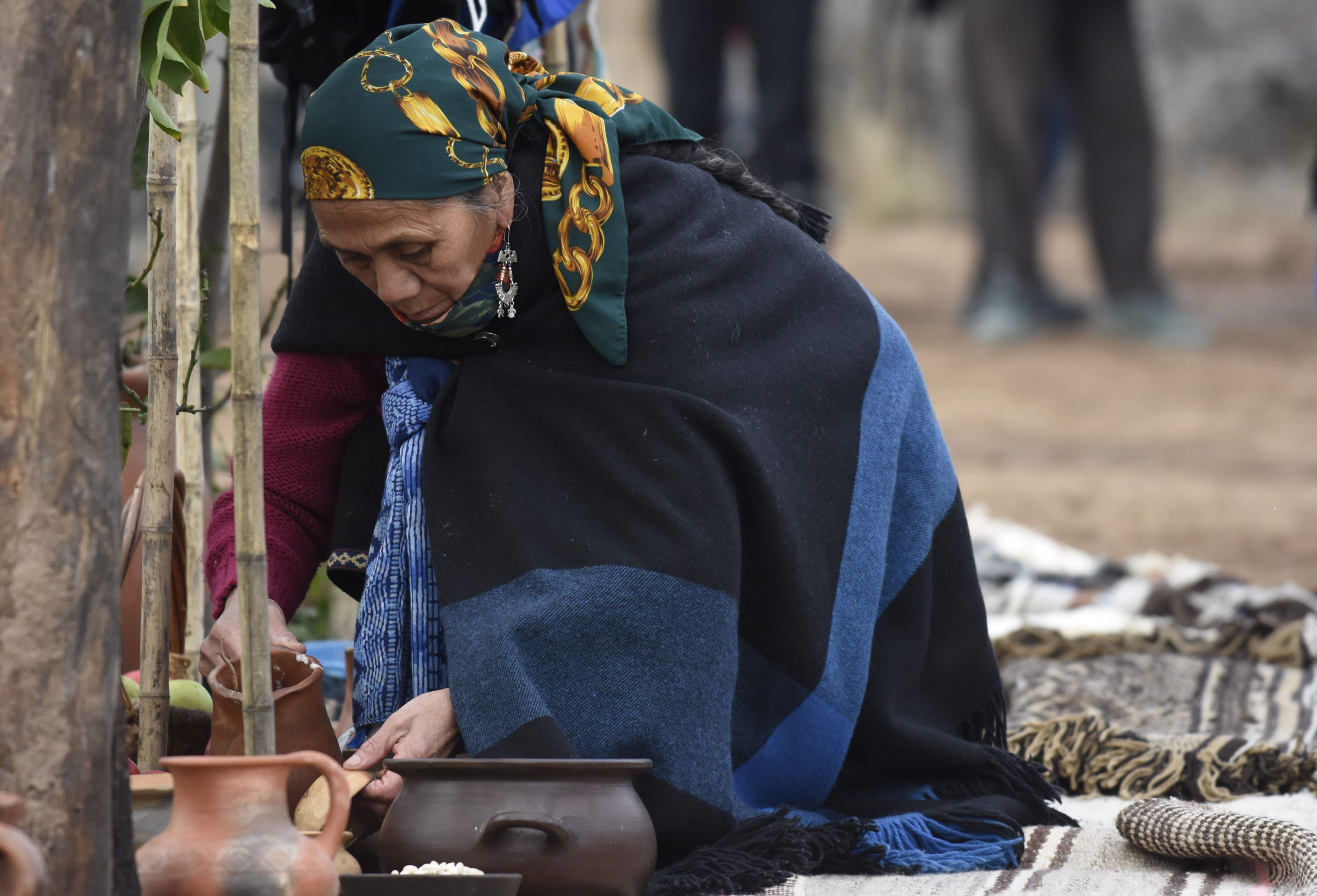 Una multitud se acercó a la meseta a celebrar el año nuevo mapuche ...