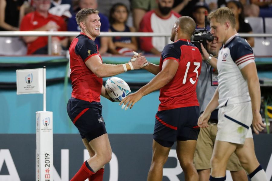 Mundial de rugby: Inglaterra sigue afilado y venció a Estados Unidos