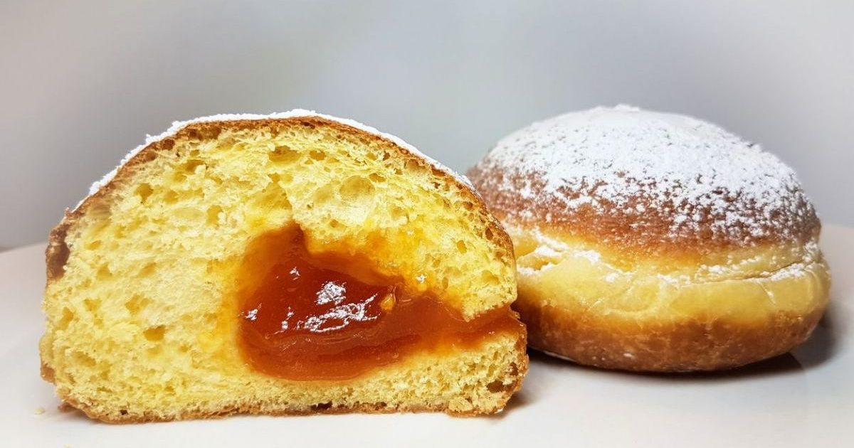 Berlinesas rellenas con dulce de manzanas - Diario Río Negro