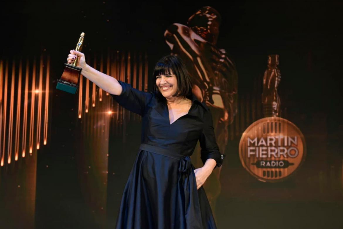 Elizabeth Vernaci ganó el Martín Fierro de Oro de radio - Diario Río Negro