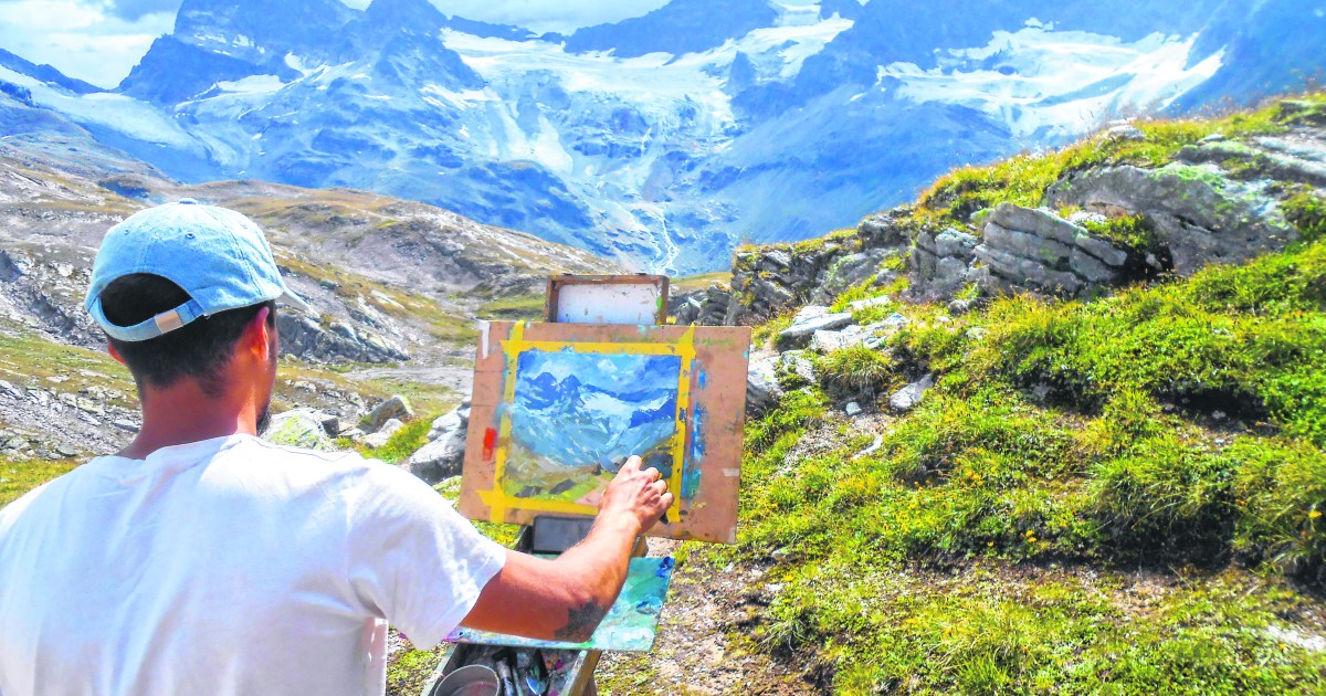 Guido Ferrari llega a los Alpes y vuelve a casa - Diario Río Negro