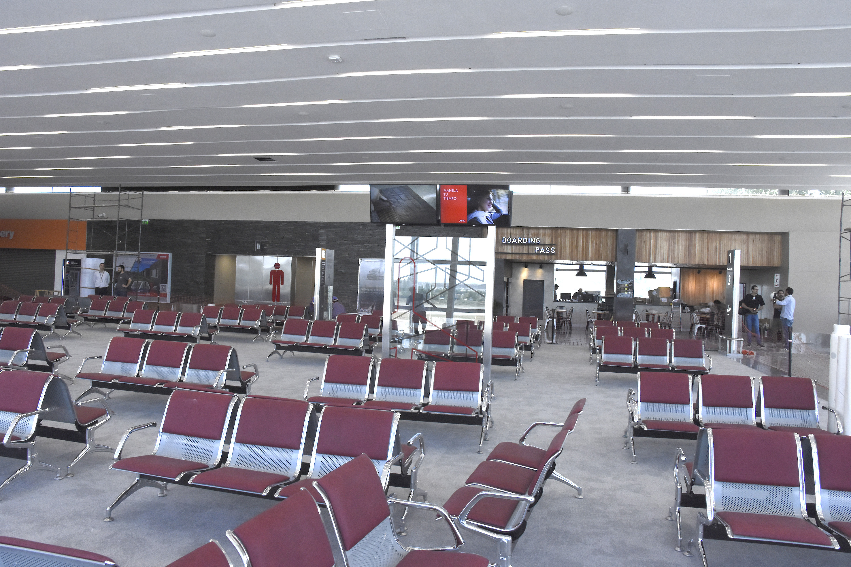 Mirá cómo quedó la sala de embarque en el Aeropuerto - Diario Río Negro