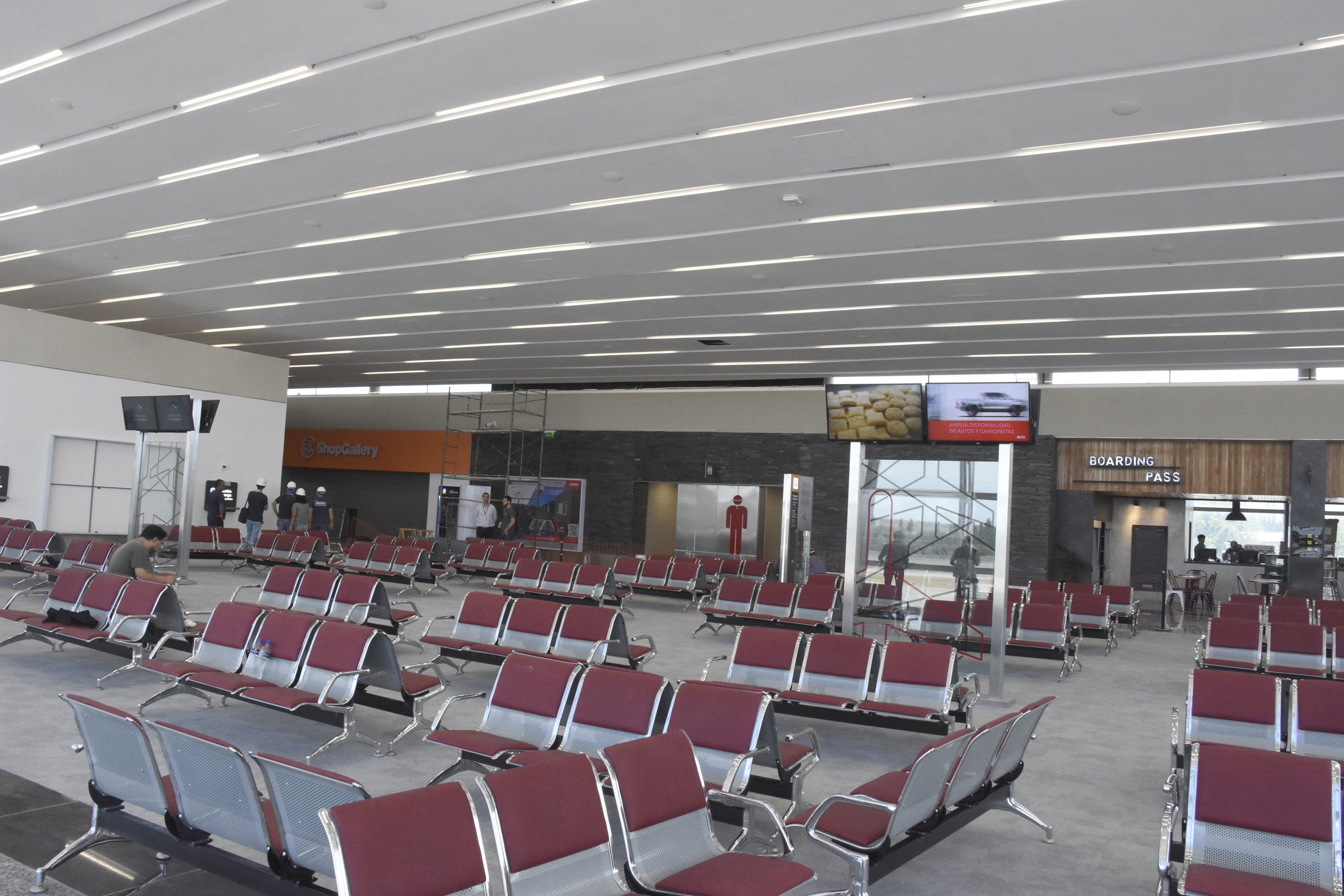 Mirá cómo quedó la sala de embarque en el Aeropuerto - Diario Río Negro