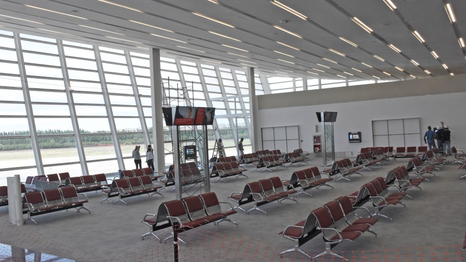Mirá cómo quedó la sala de embarque en el Aeropuerto - Diario Río Negro