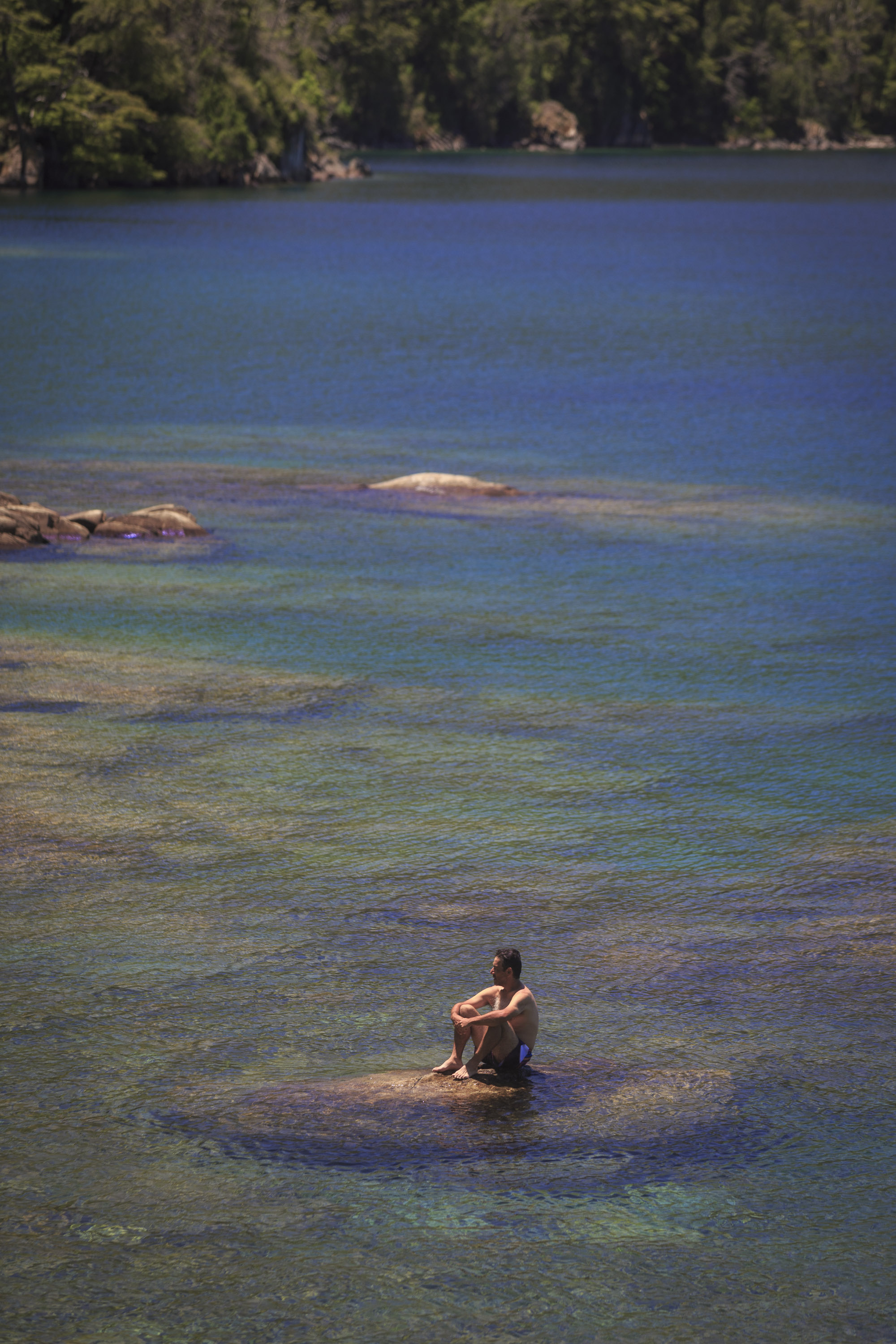 Yuco, la playa de agua color esmeralda de San Martín de los Andes ...