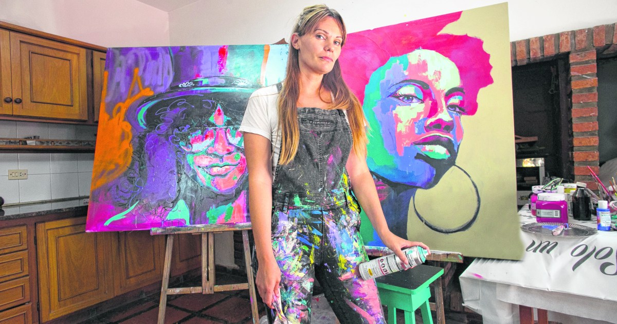 Magdalena Rivas: viaje al lado salvaje del color - Diario Río Negro