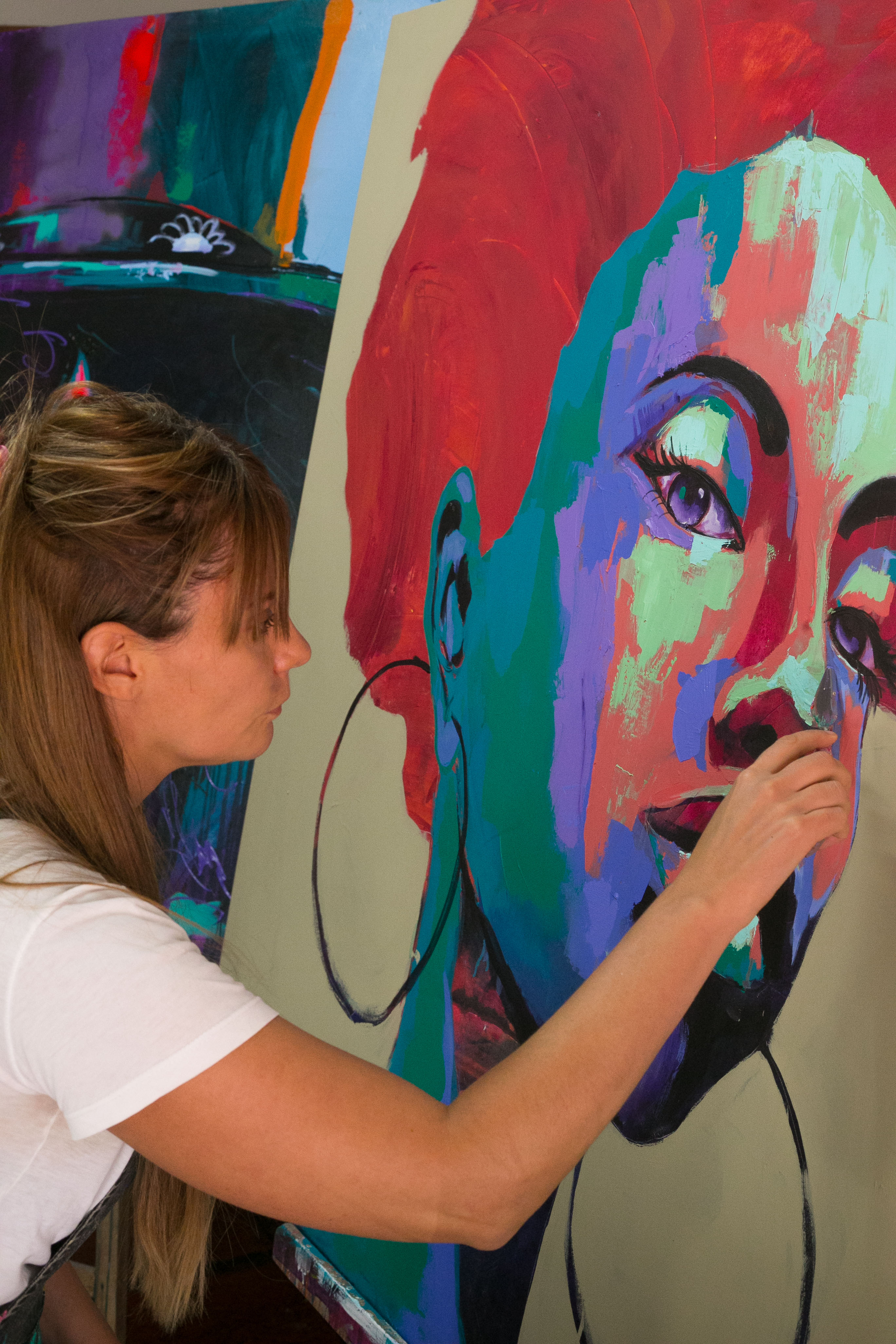 Magdalena Rivas: viaje al lado salvaje del color - Diario Río Negro