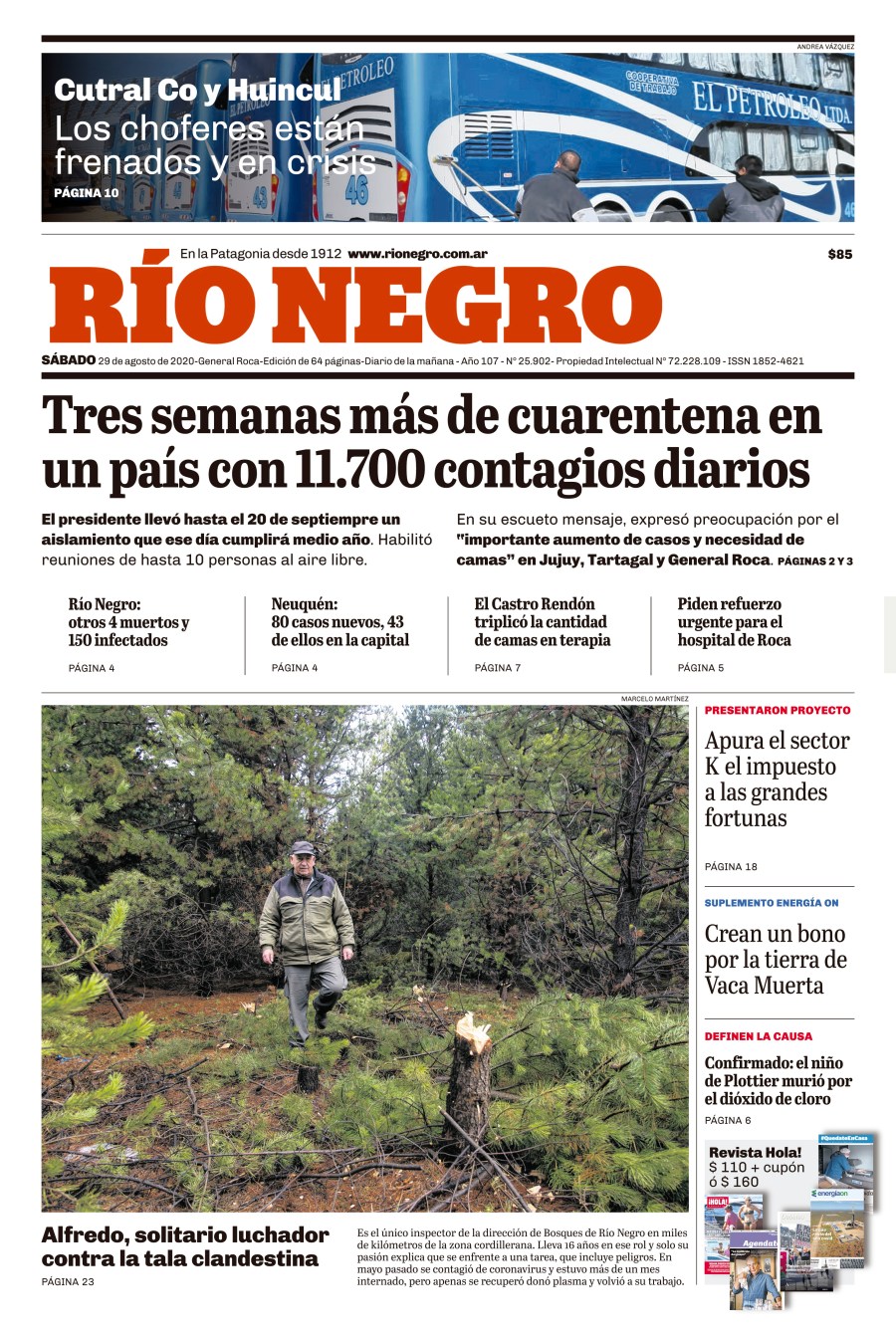 Tapas - Diario Río Negro