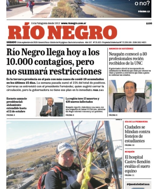 Tapas - Diario Río Negro periodismo en la Patagonia