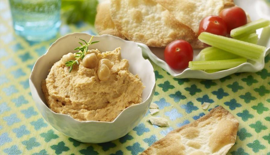 Audio receta humus con sabores por Jessica Lekerman