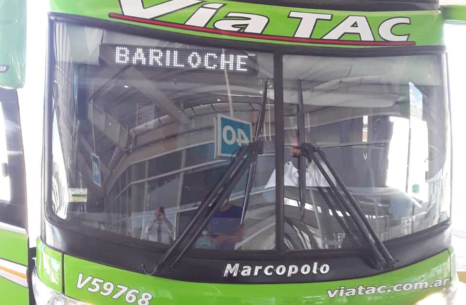 El primer micro a Bariloche ya salió de Buenos Aires - Diario Río Negro