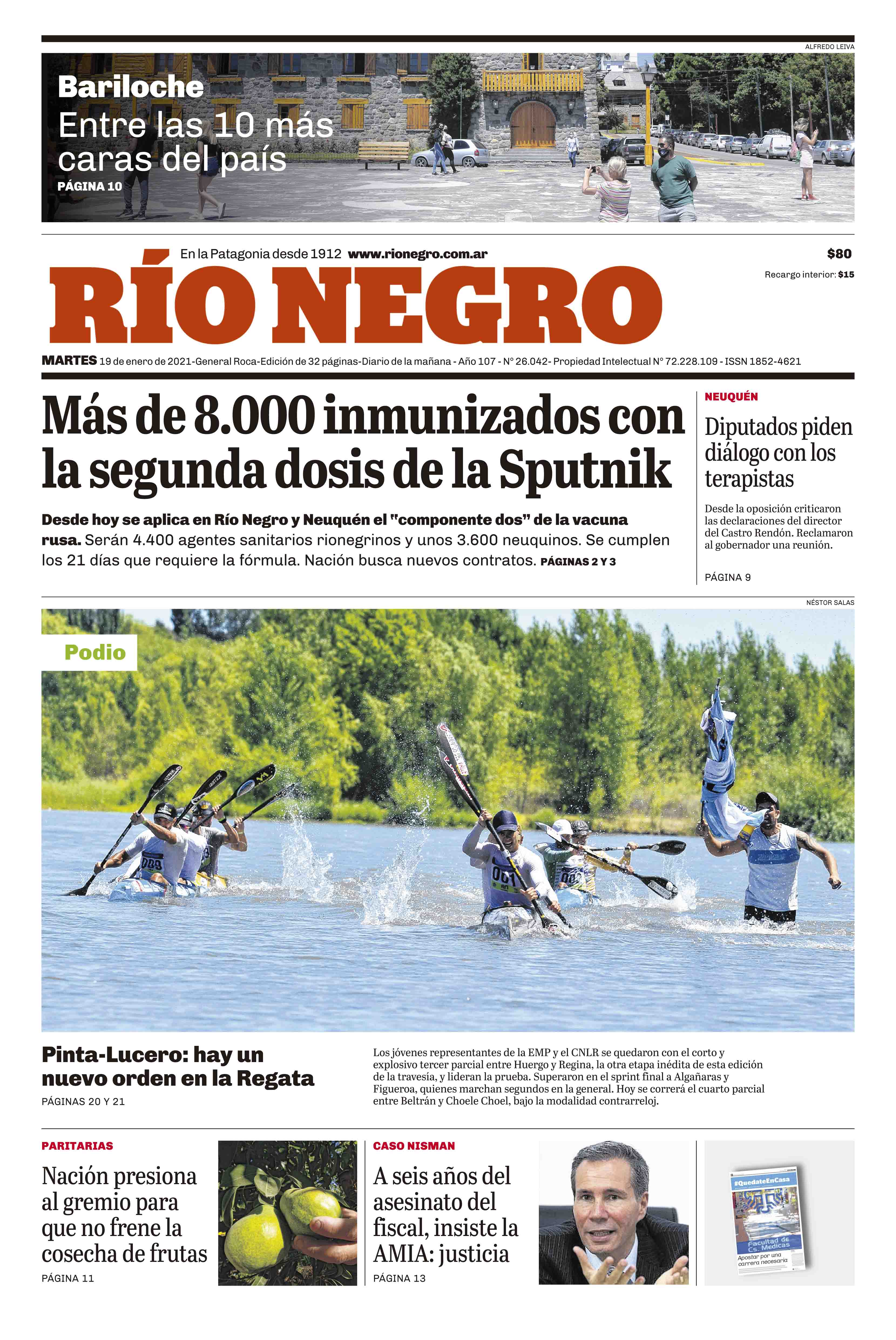 Tapas - Diario Río Negro periodismo en la Patagonia