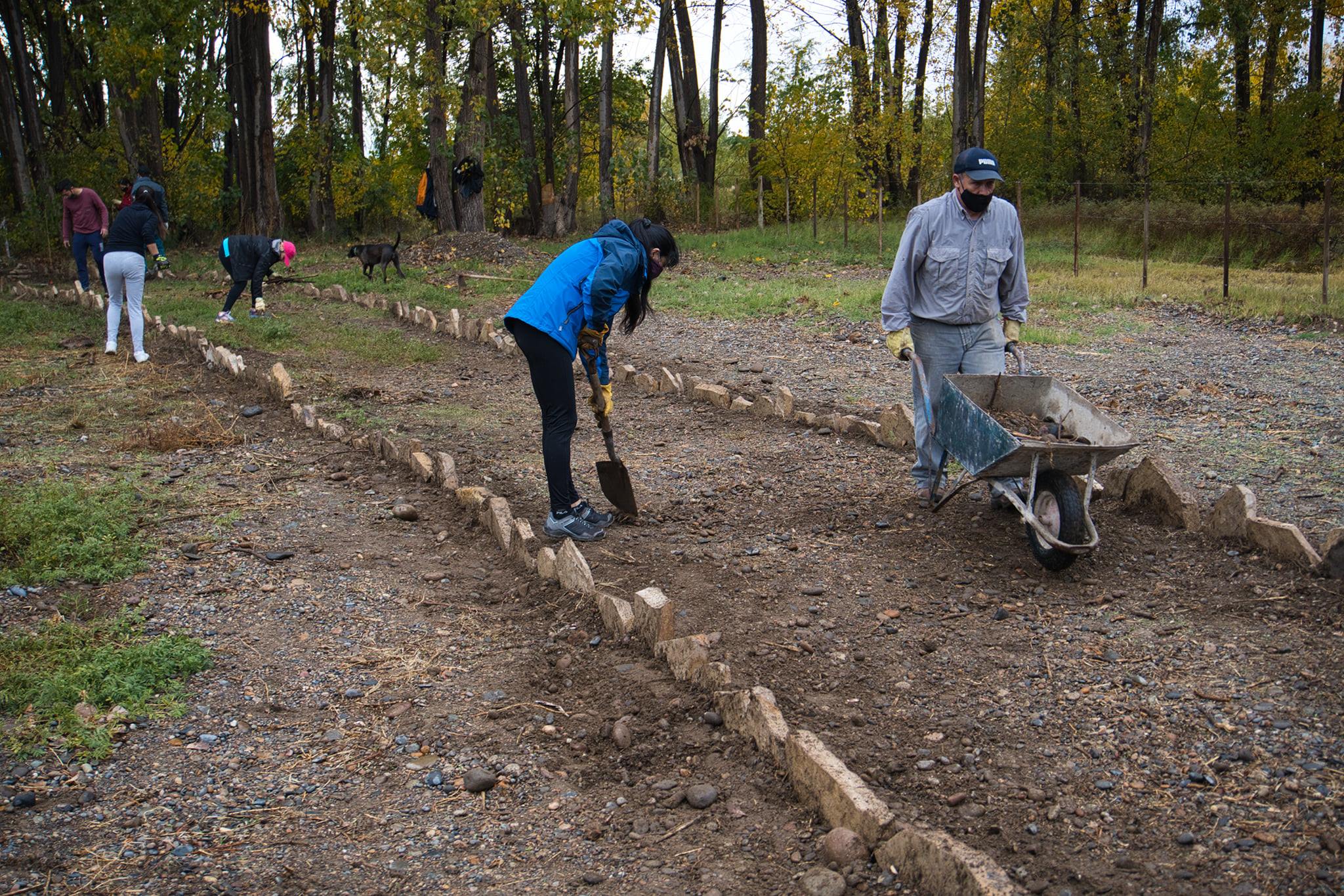 Ciclistas que rompieron un mirador en Plottier colaboran ahora en ...