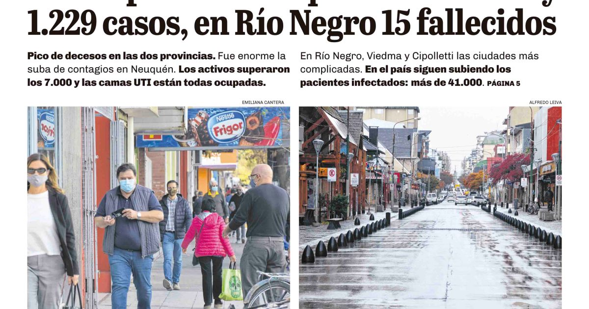 Tapas - Diario Río Negro periodismo en la Patagonia