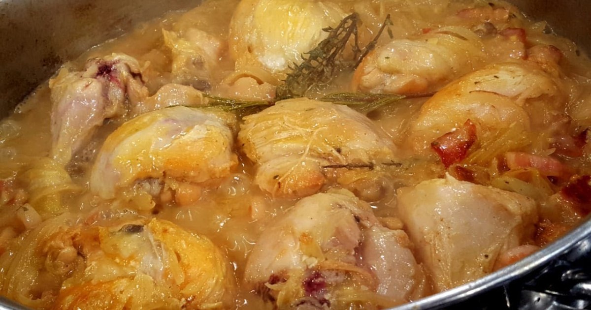 Pollo a la cacerola en salsa de mostaza por «Cala» Calabrese - Diario ...