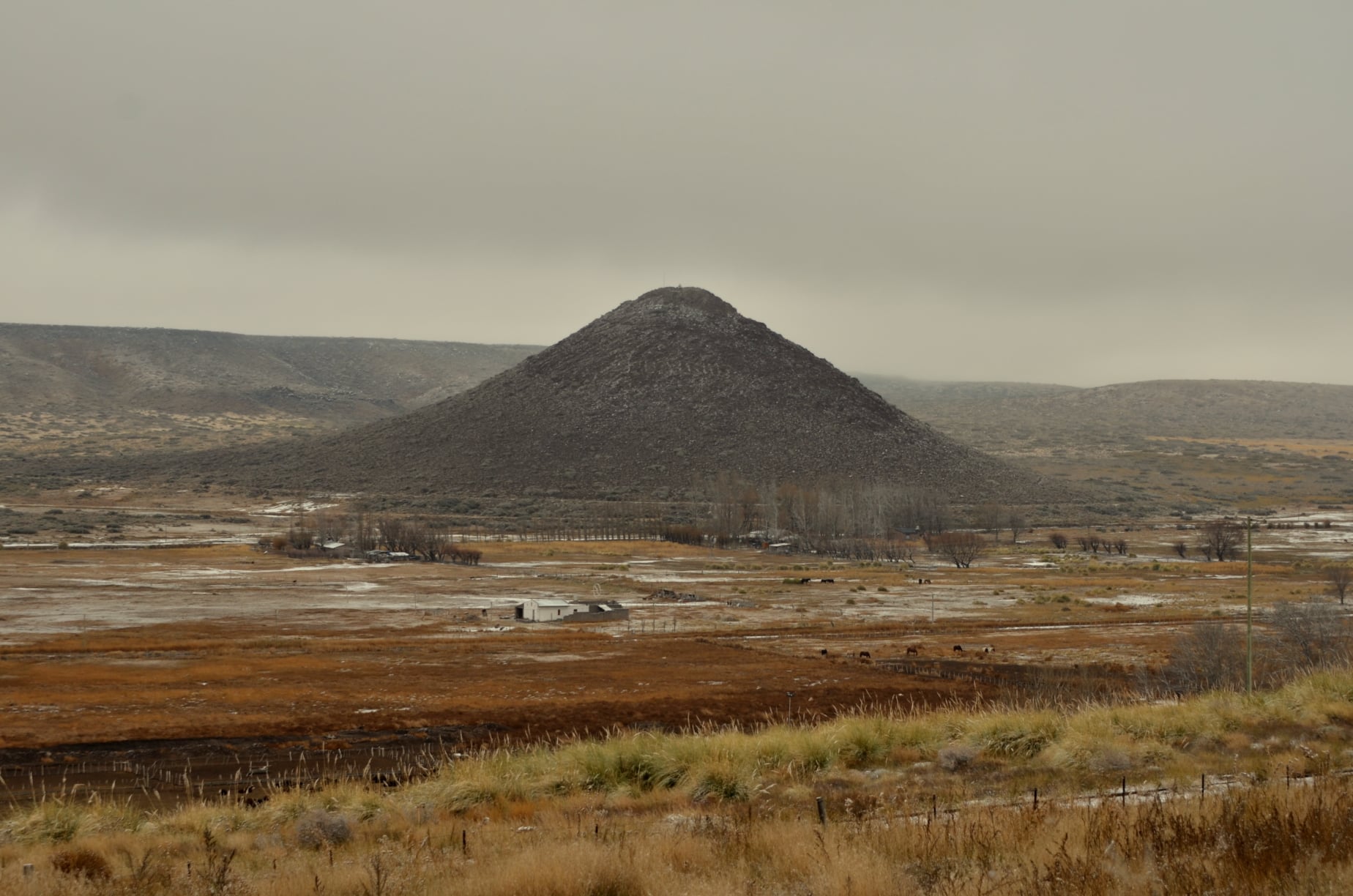 La ola polar llegó con nieve y una lluvia helada en Zapala y Cutral Co ...