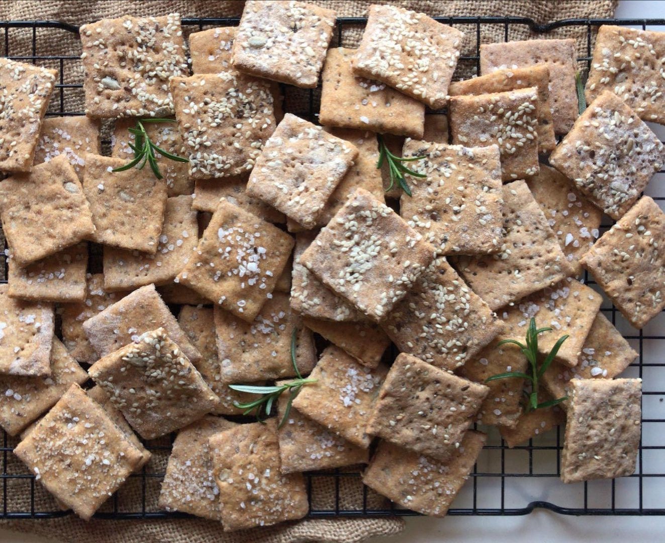 Crackers integrales fáciles y rendidoras - Diario Río Negro