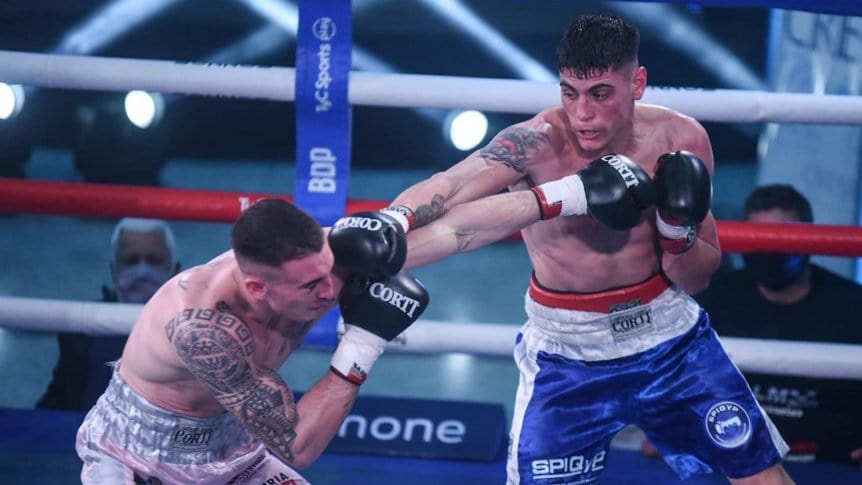 Daneff ganó muy fácil y se quedó con el título argentino de los ligeros ...