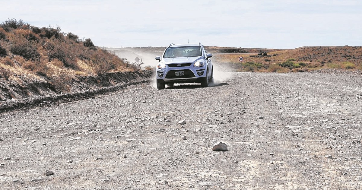 Fuerte cruce por el estado de la Ruta 23 en la época con mayor paso de ...