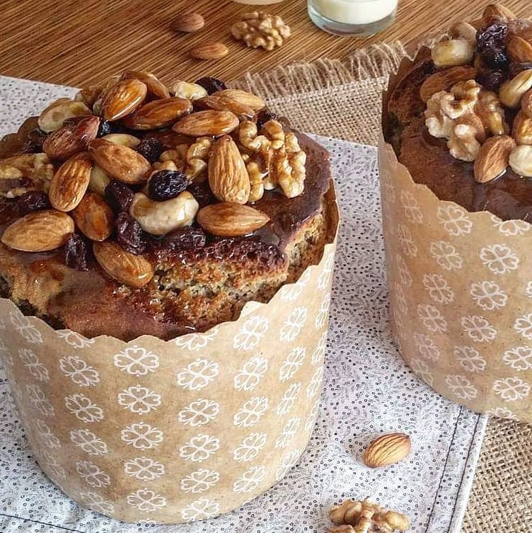 Pan dulce integral vegano de trigo sarraceno - Diario Río Negro
