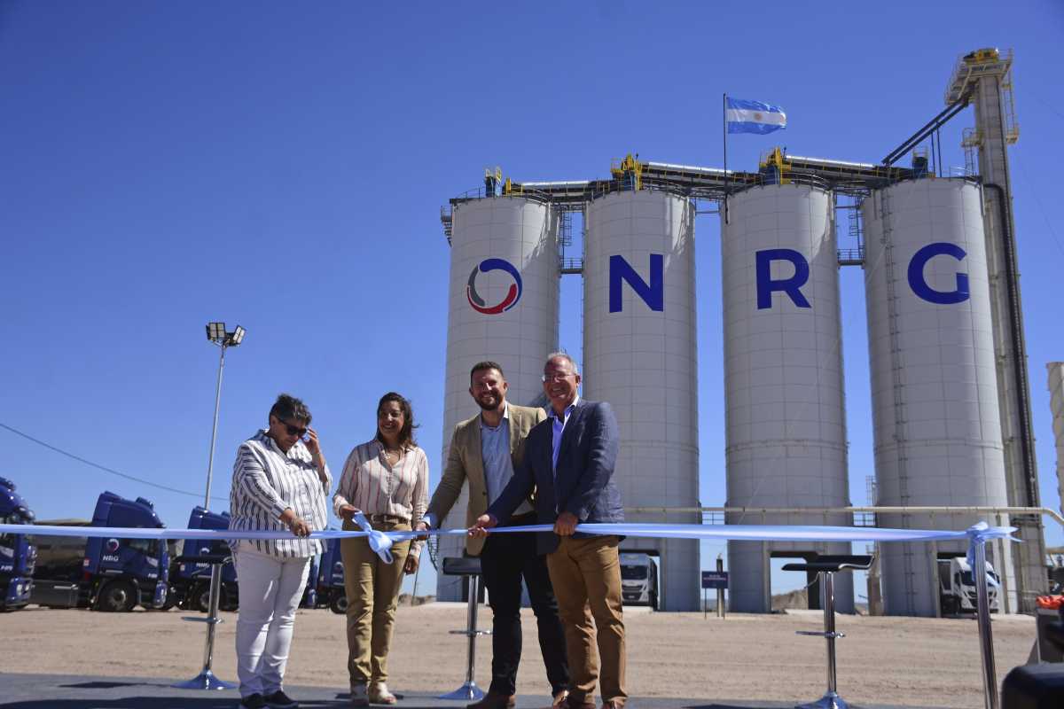 NRG inauguró su planta de procesamiento de arenas en Allen - Diario Río ...