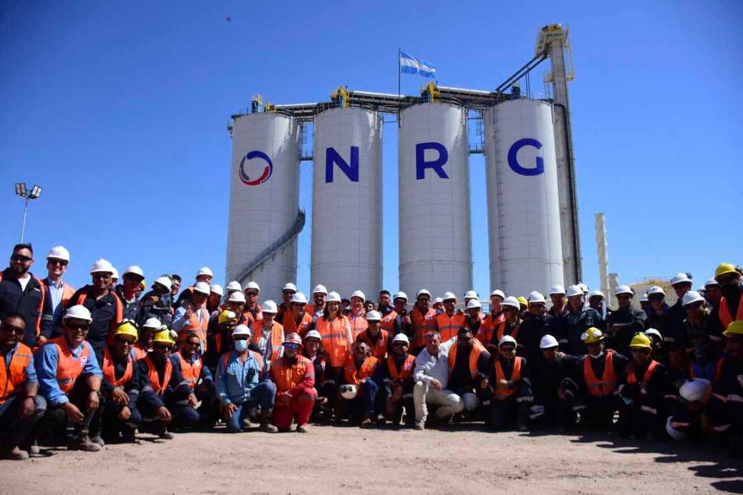 NRG inauguró su planta de procesamiento de arenas en Allen - Diario Río ...