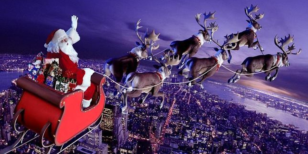 ¿Dónde está Papá Noel? seguí su recorrido por el mundo en esta Navidad ...