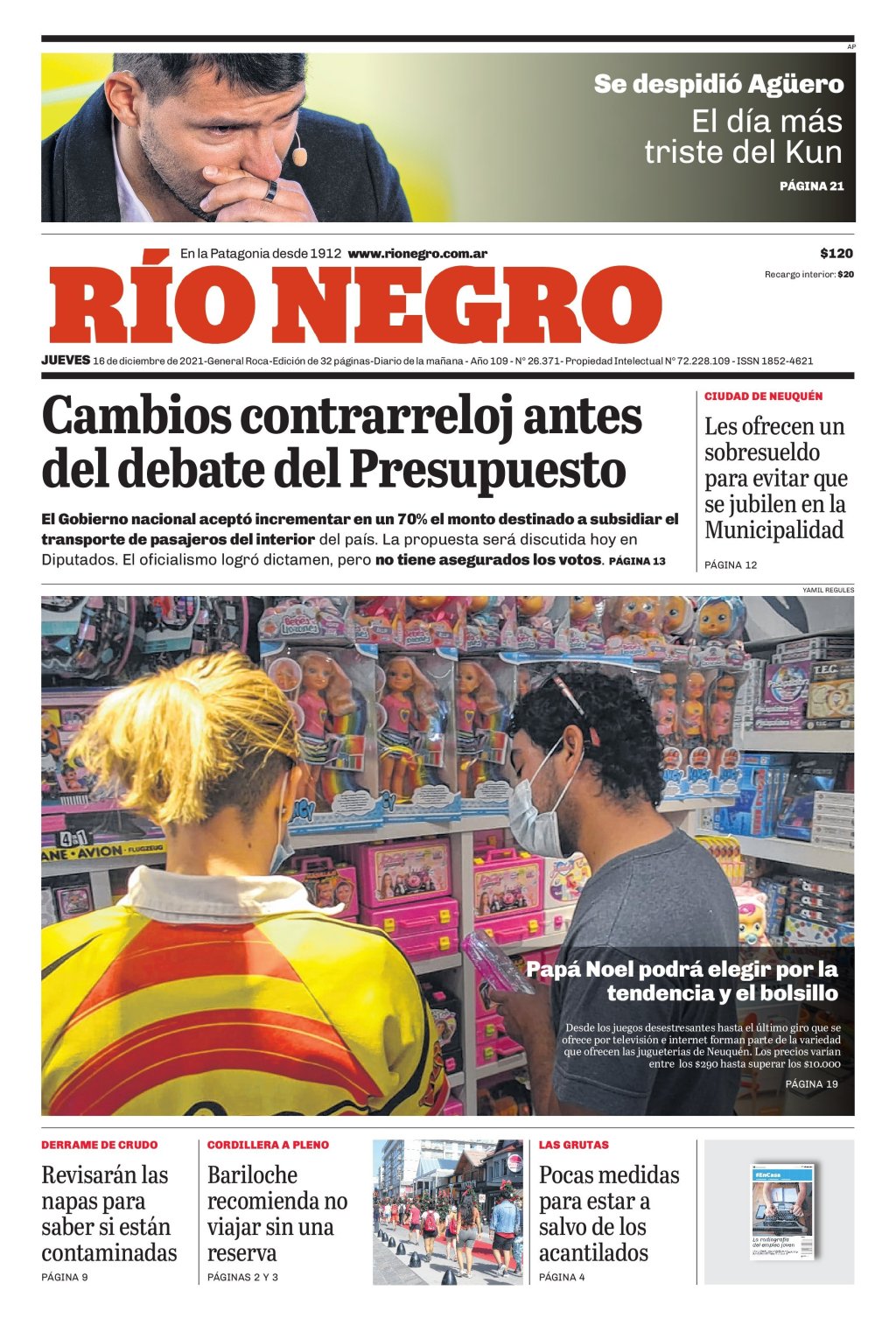 Tapas - Diario Río Negro periodismo en la Patagonia