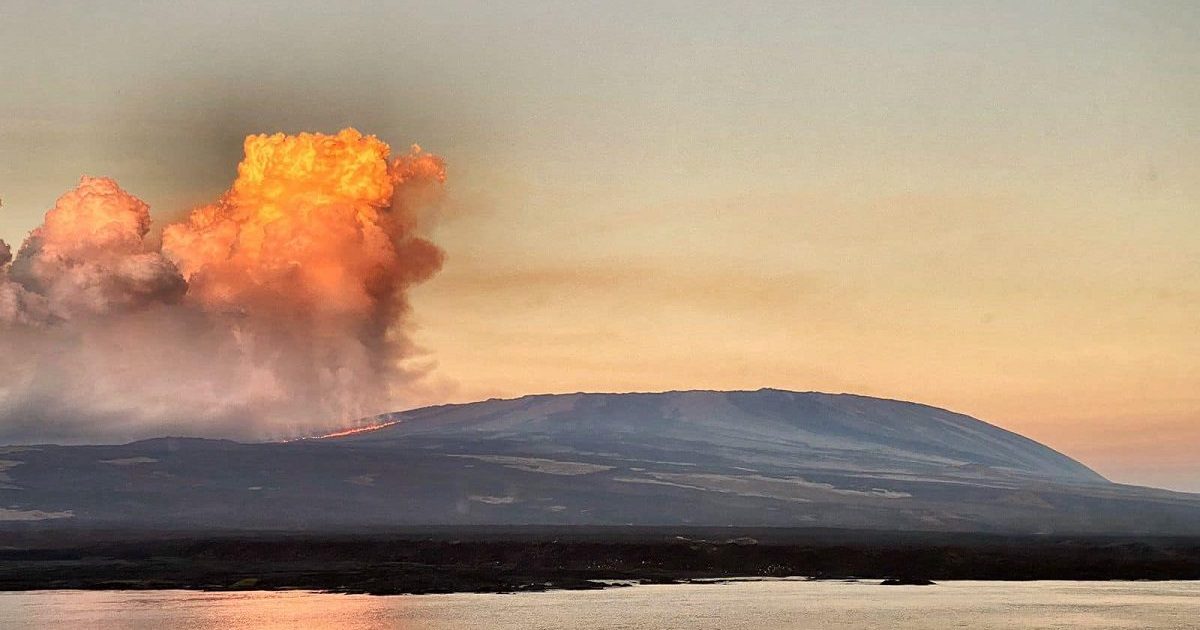 La erupción del volcán Wolf causó preocupación en las Galápagos ...