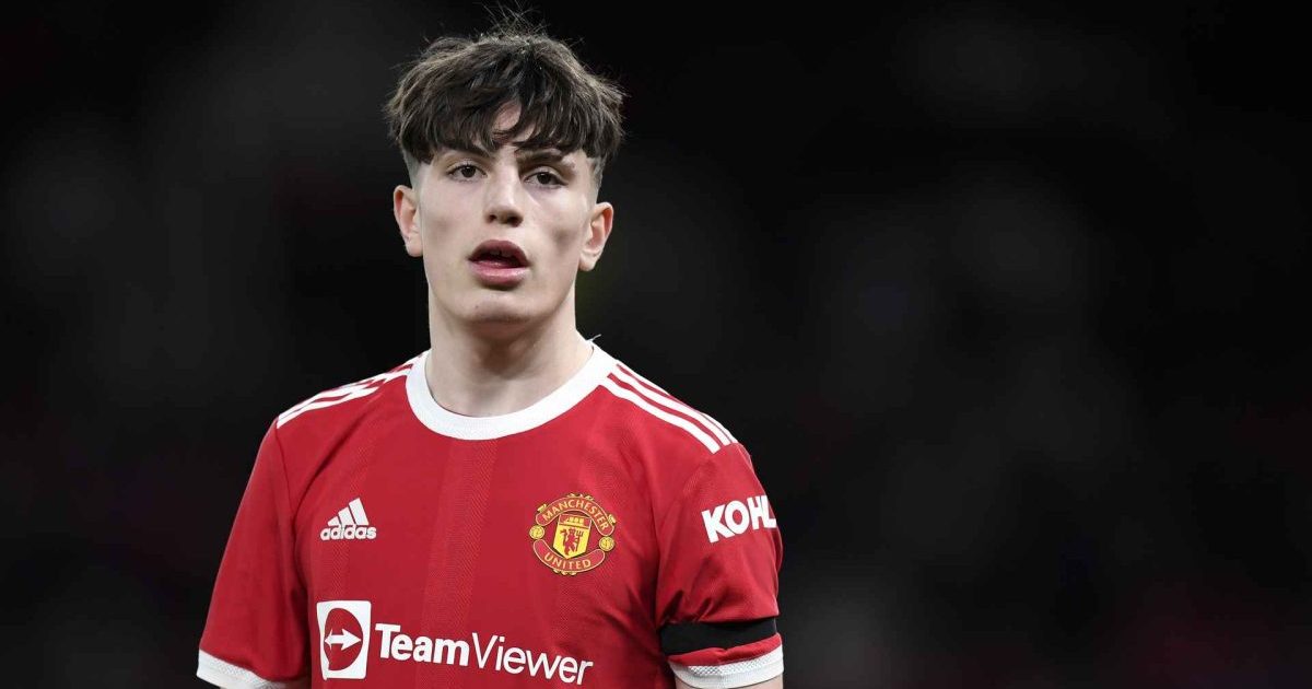 La emoción de la familia de Garnacho tras su debut con Manchester ...