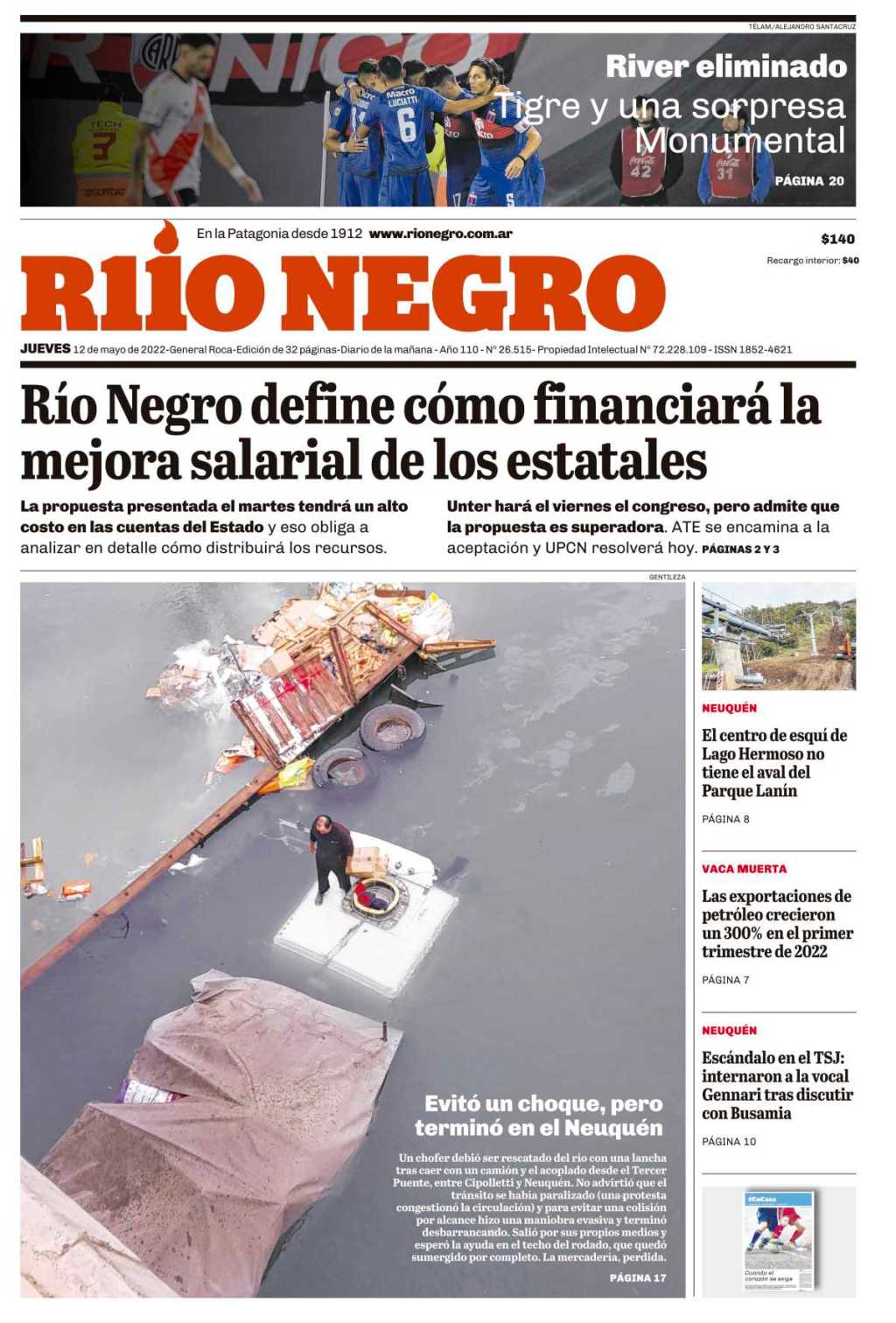 Tapas - Diario Río Negro periodismo en la Patagonia