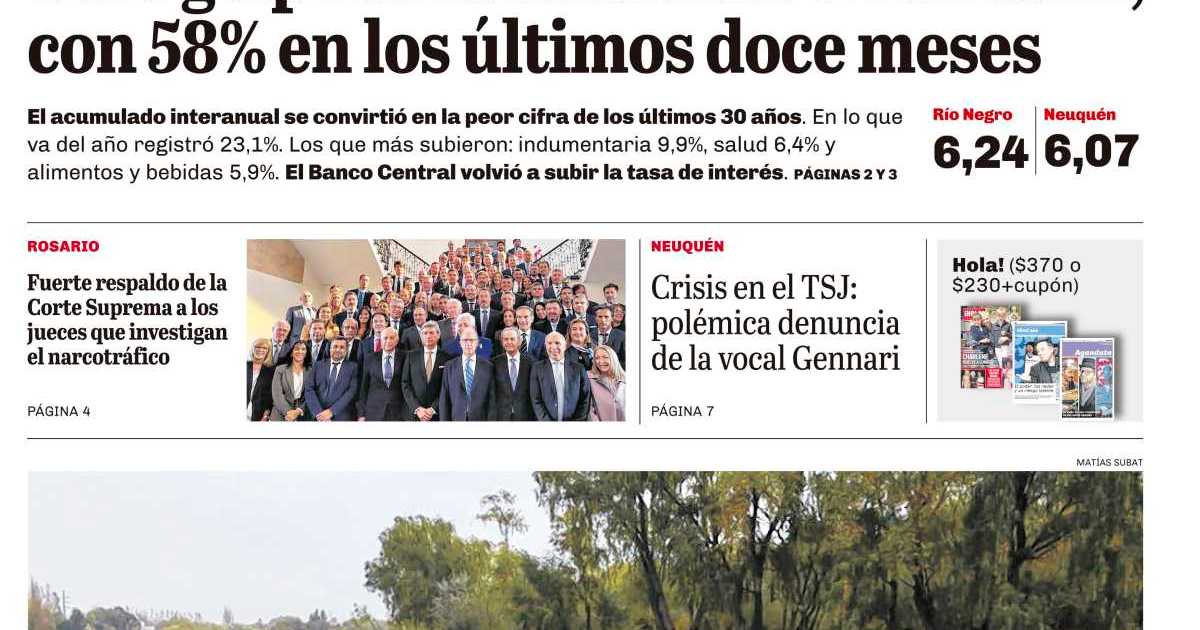 Tapas - Diario Río Negro periodismo en la Patagonia