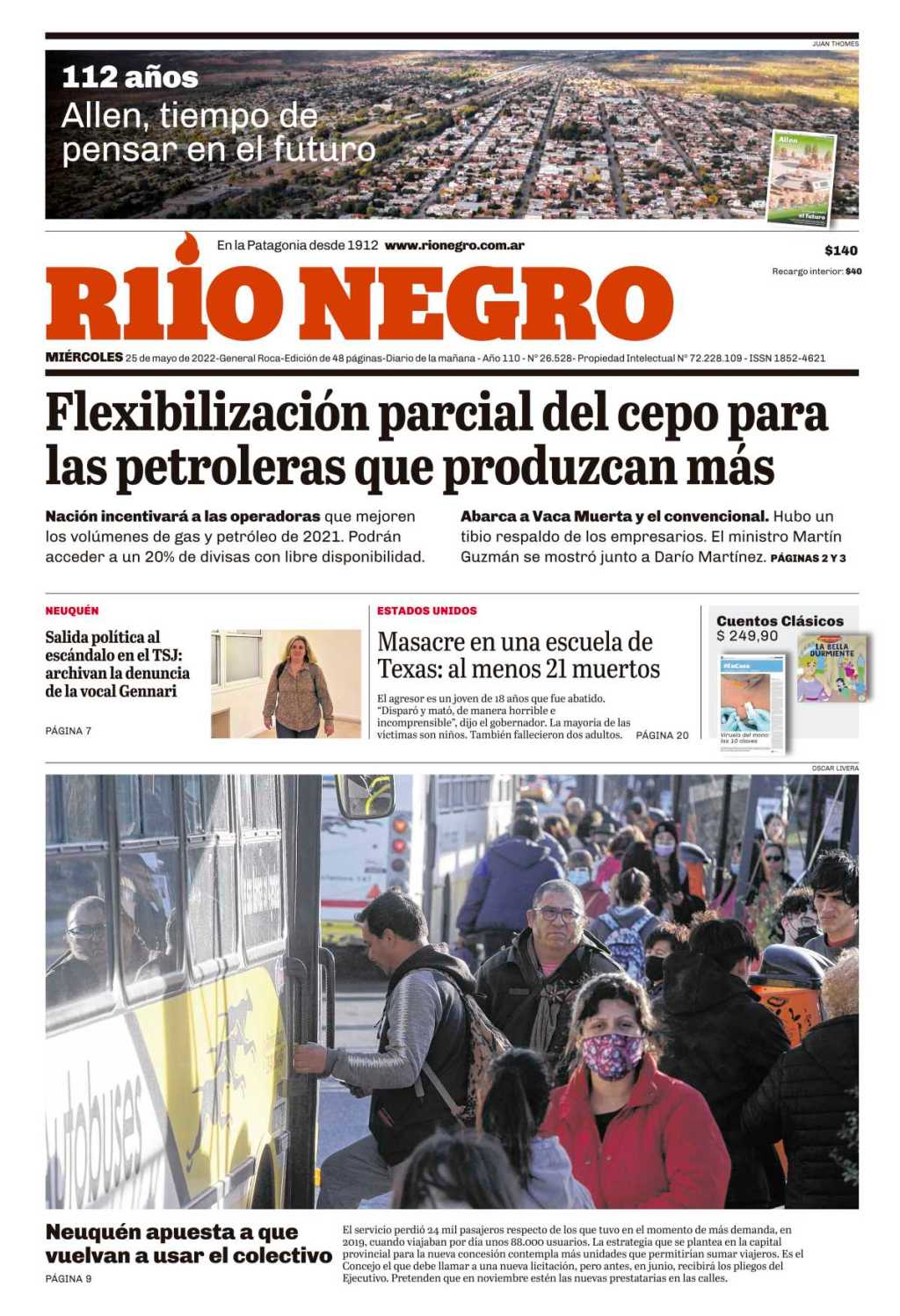 Tapas - Diario Río Negro periodismo en la Patagonia
