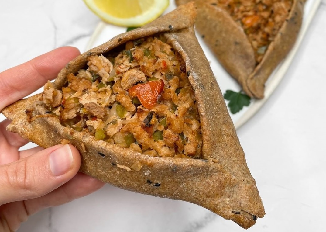 Empanadas árabes vegetarianas con masa 100% integral - Diario Río Negro