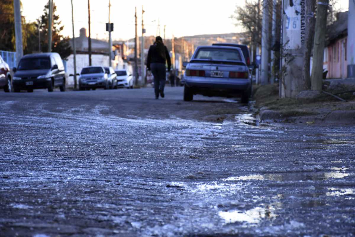 El frío llegó con temperaturas bajo cero: te lo mostramos en fotos ...