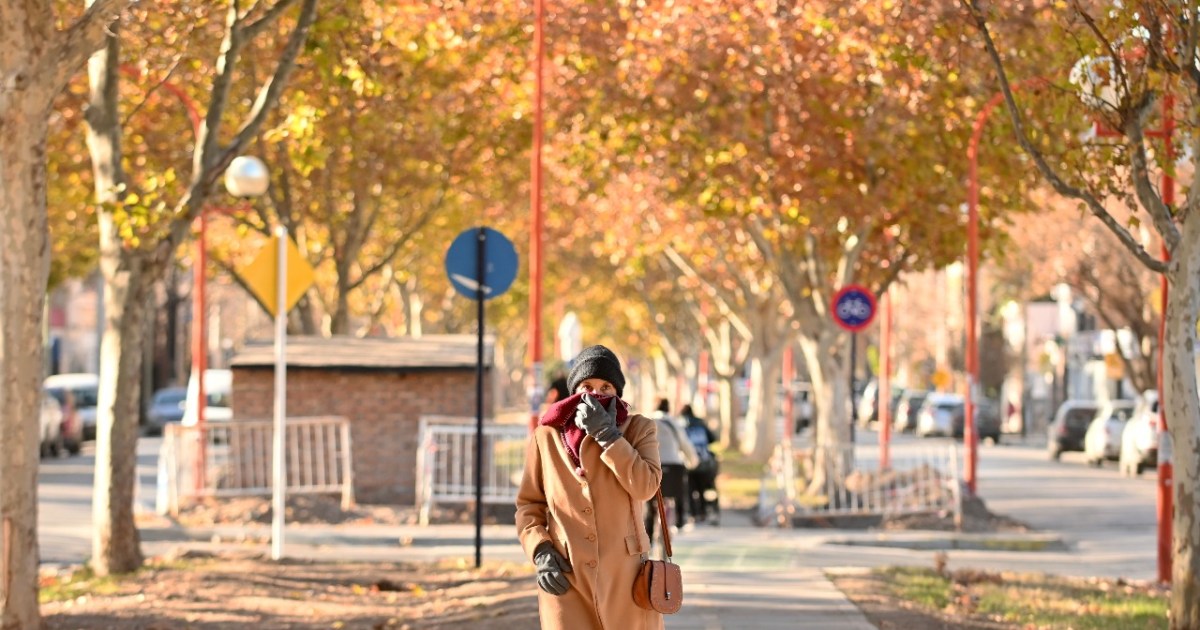 El frío llegó con temperaturas bajo cero: te lo mostramos en fotos ...