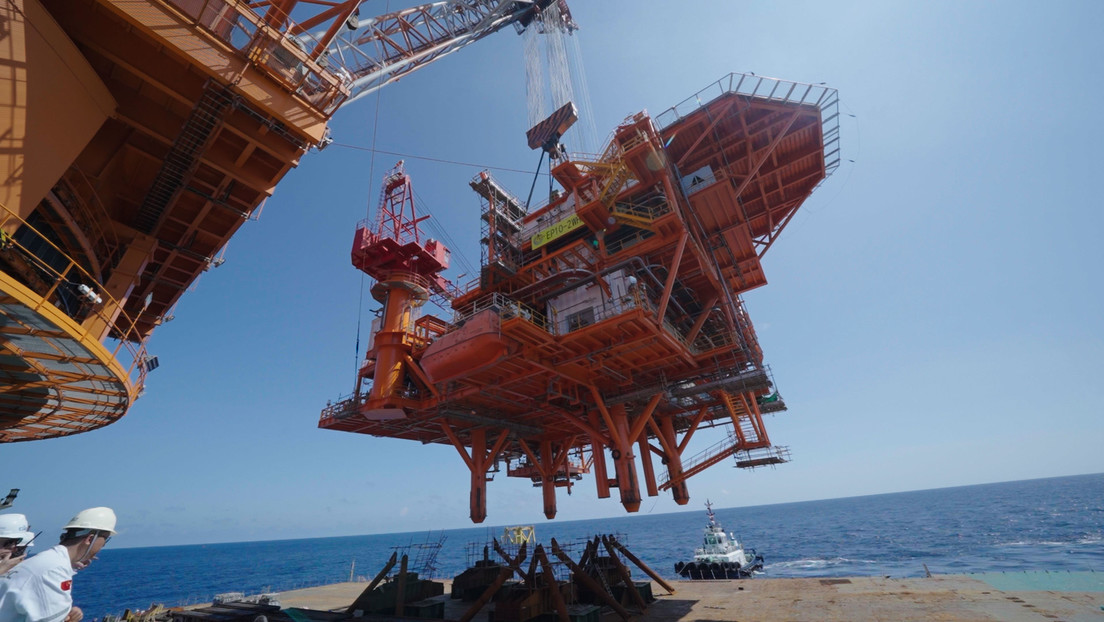 China instaló su primera plataforma offshore no tripulada - Diario Río ...