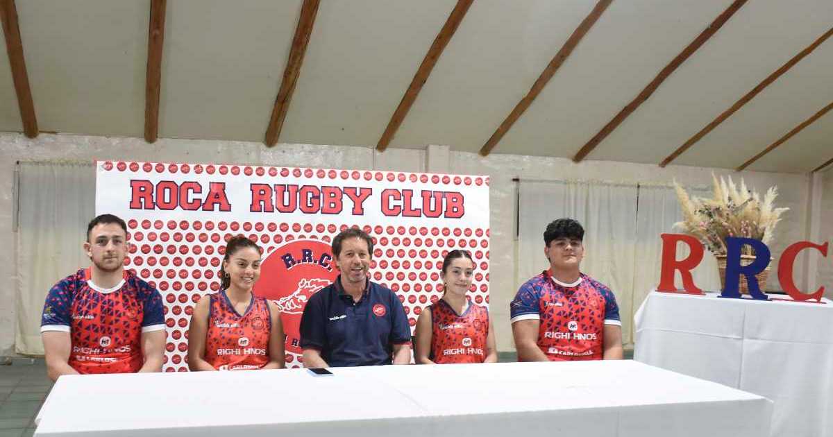 El Roca RC presentó nueva indumentaria y también proyectos - Diario Río ...