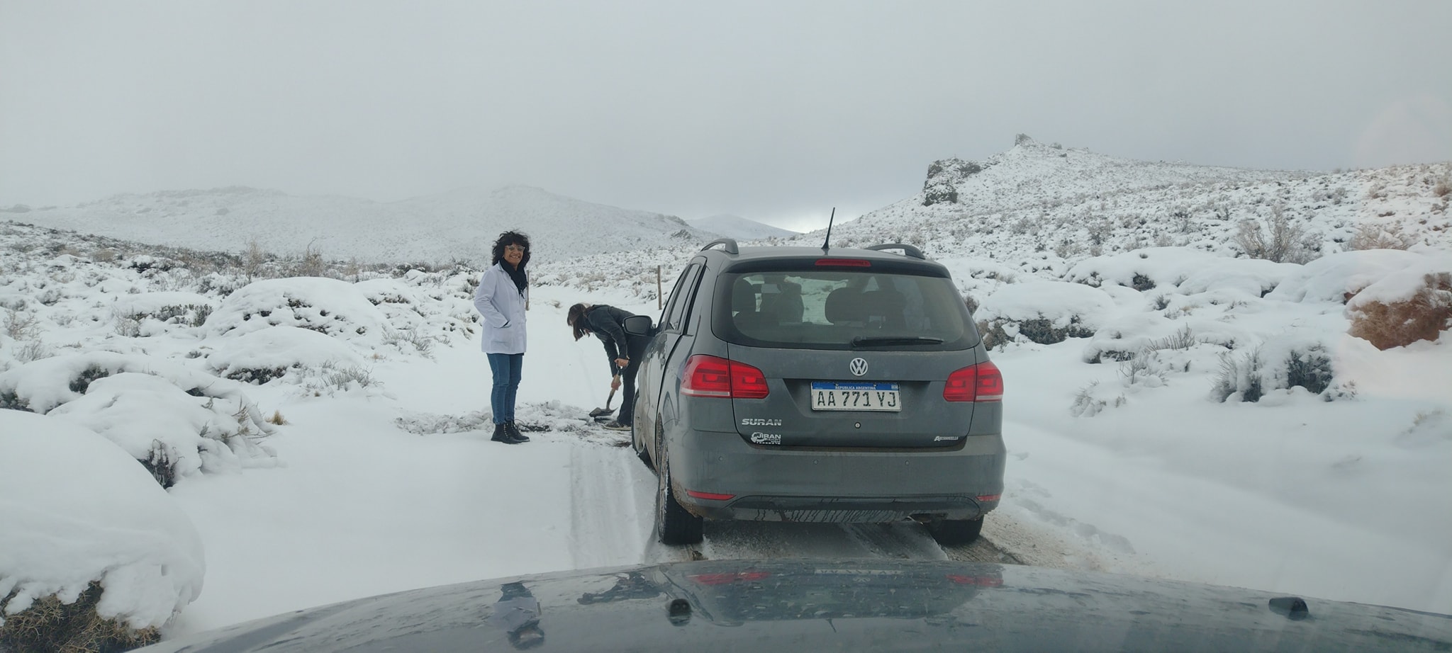 La nieve aísla a escuela rural en la Región Sur - Diario Río Negro
