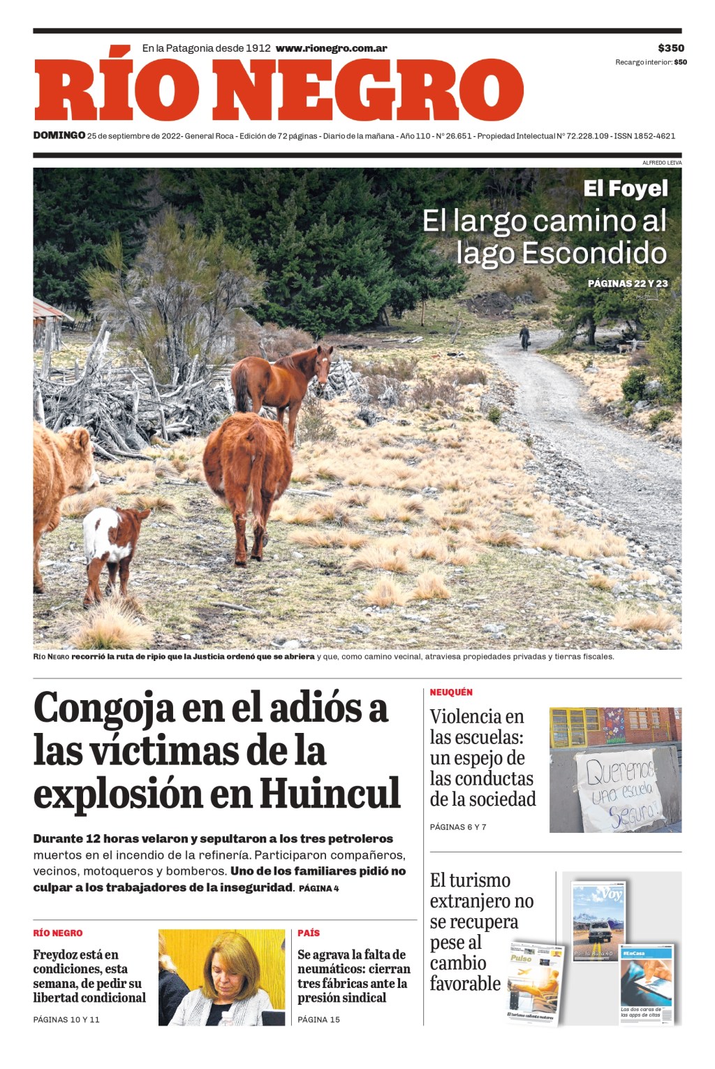 Tapas - Diario Río Negro periodismo en la Patagonia