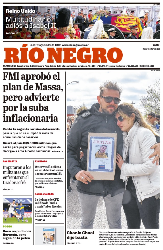 Tapas - Diario Río Negro periodismo en la Patagonia