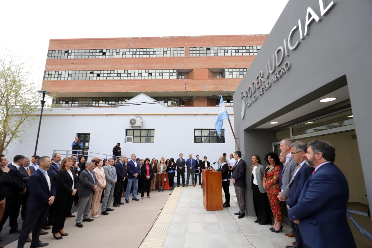 El Poder Judicial rionegrino refaccionó e incorporó un edificio en ...