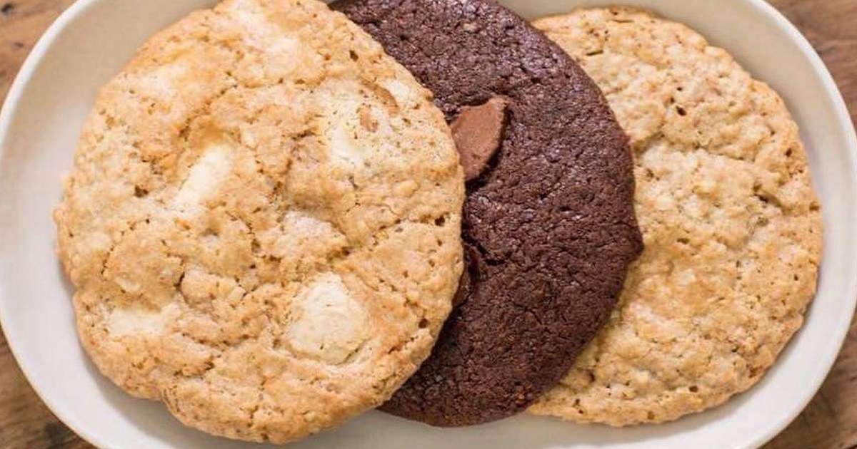 Cookies de avena, chocolate blanco, nueces y coco - Diario Río Negro