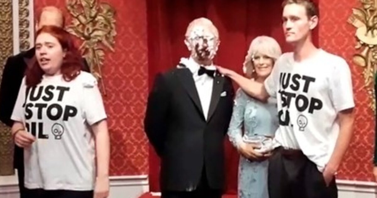 Un tortazo contra los reyes: otra acción vandálica, ahora en el museo ...