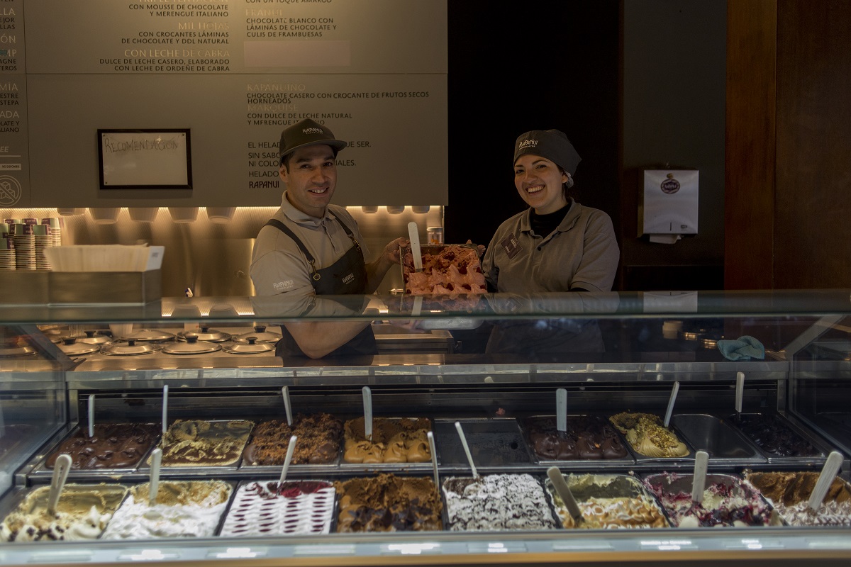 El helado artesanal también tiene el sello de Bariloche - Diario Río Negro