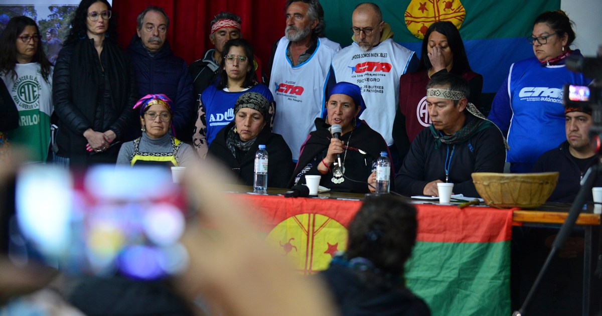 Hoy marchan en Bariloche por la libertad de mujeres mapuches y la ...