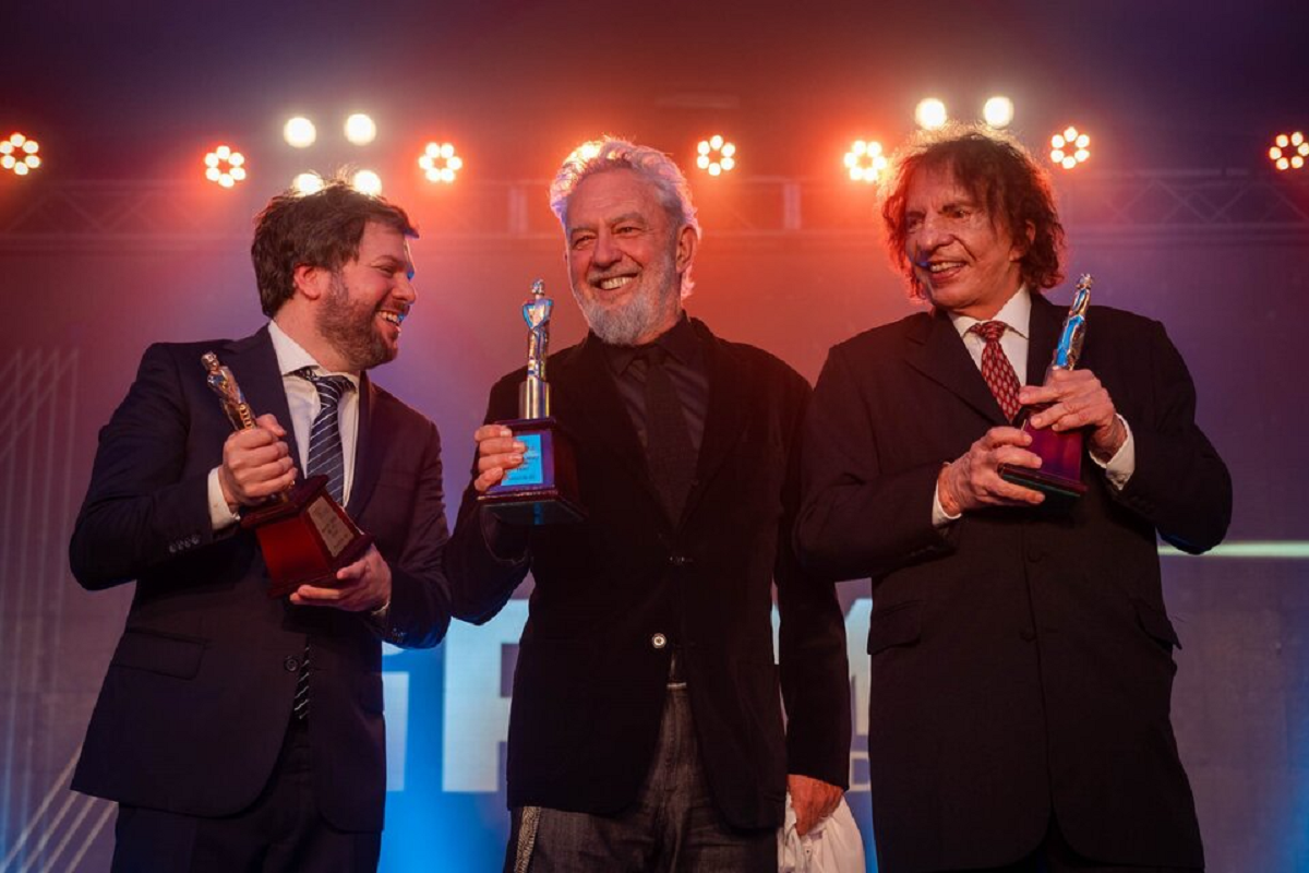 Guido Kaczka, Alejandro Dolina y Lalo Mir, ganadores del Martín Fierro ...